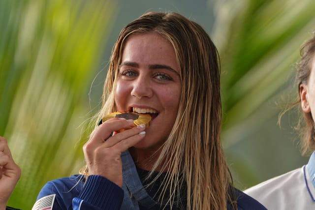 Olympic champion surfer Caroline Marks joins forces with Sports ...