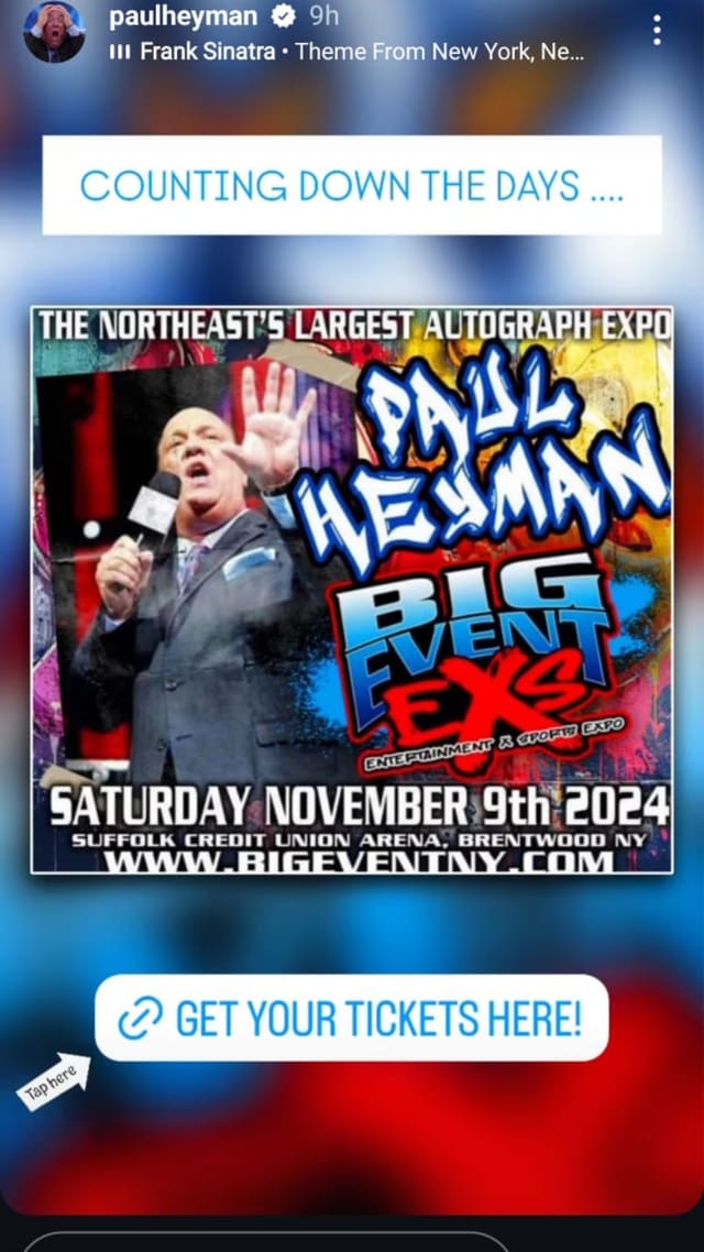 Paul Heyman sends a four-word message ahead of confirmed upcoming appearance