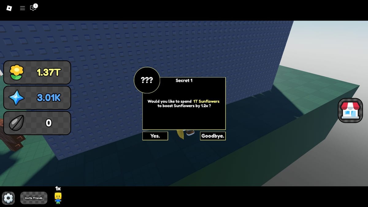 How to get the Secret badges in Sunflower Incremental