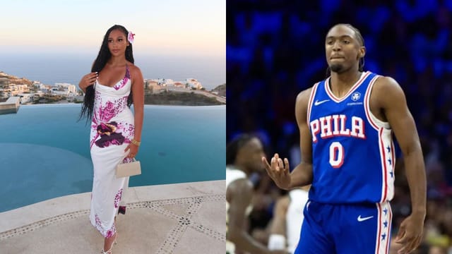 Tyrese Maxey's girlfriend Myra Gordon posts unseen loved-up snaps with ...