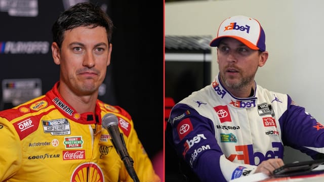 “This was his idea”: Joey Logano extremely clear about Denny Hamlin’s ...