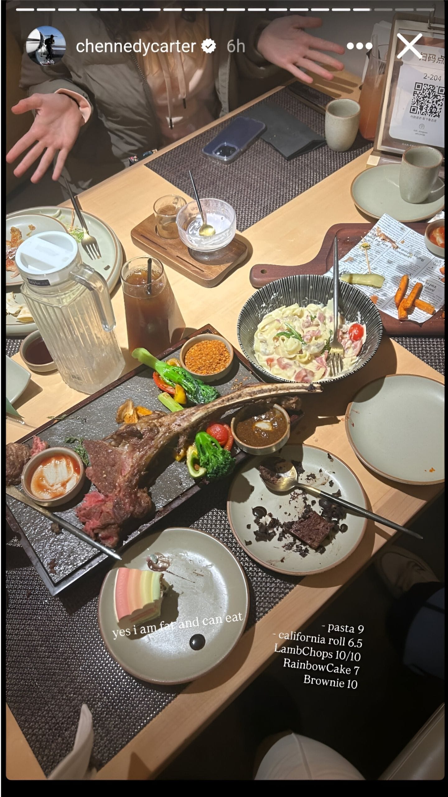 "I'm fat and can eat": Chennedy Carter quips after dishing out food ...