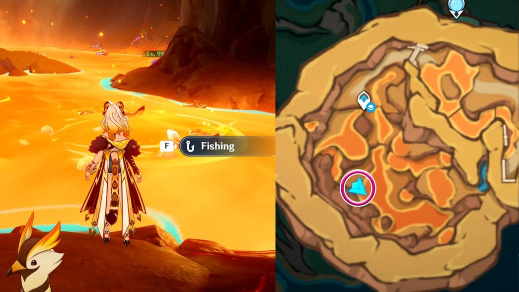 All Genshin Impact Natlan Fishing Spot locations