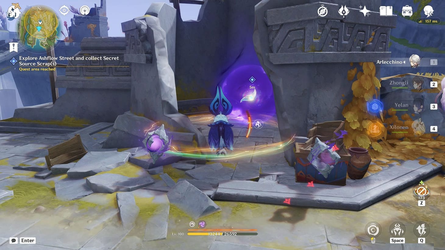Genshin Impact Vaulting the Wall of Morning Mist quest guide