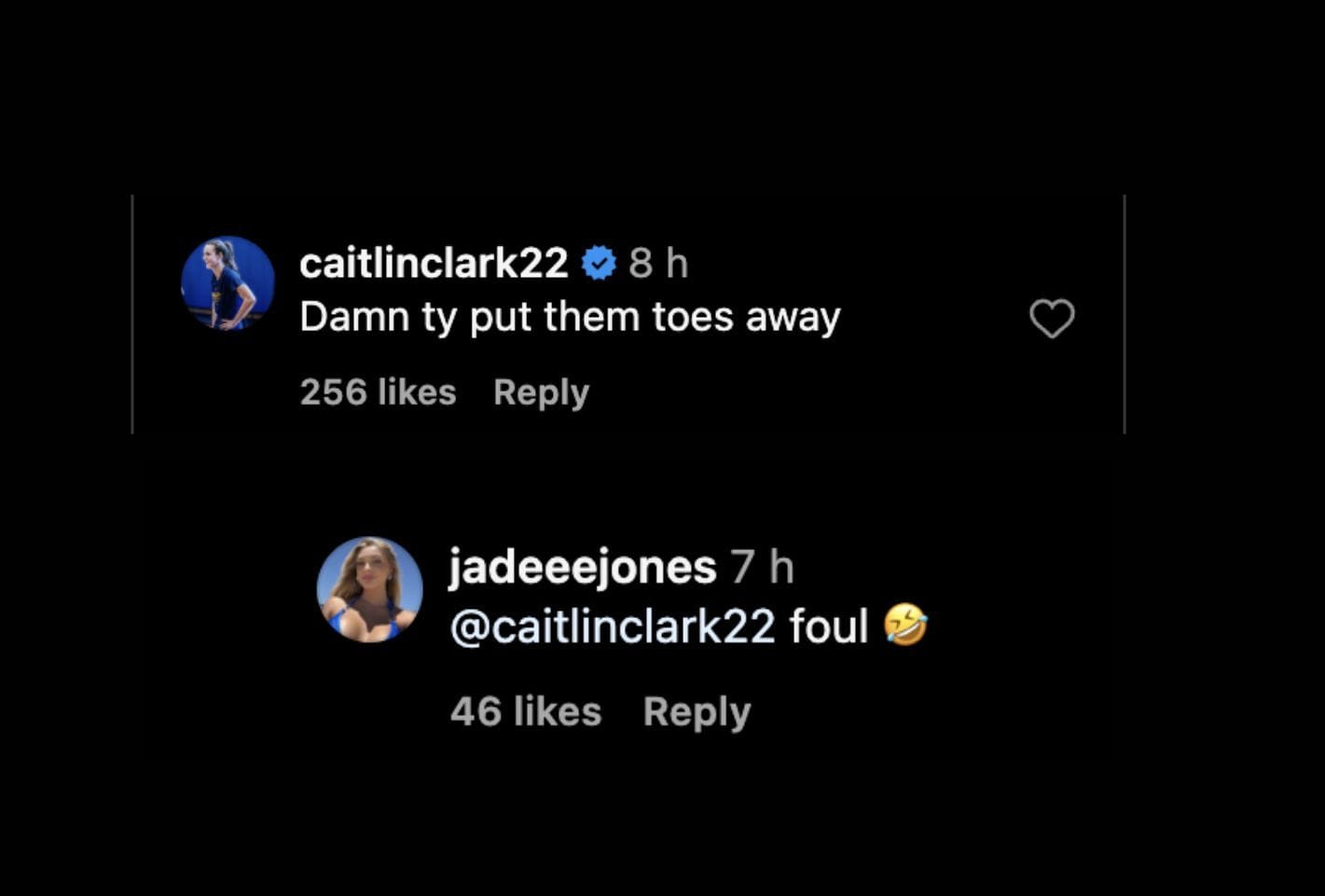 “Put them toes away”- Caitlin Clark and Tyrese Haliburton’s gf Jade ...