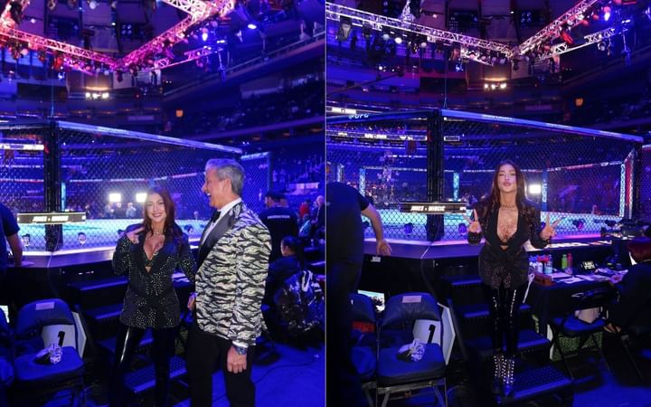 Photos: Former UFC ring girl Arianny Celeste slays in sparkling black ...