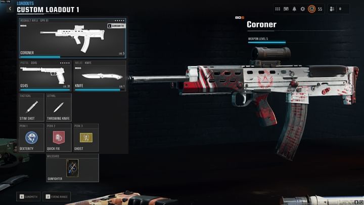 Best long-range loadout in Warzone Area 99 map