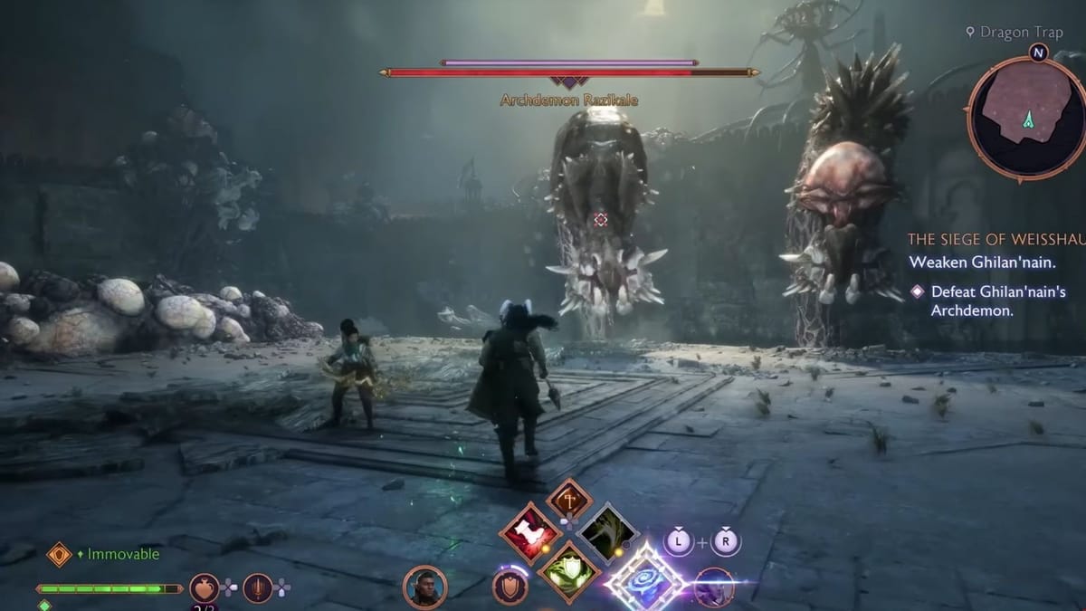 How to defeat Archdemon Razikale in Dragon Age The Veilguard