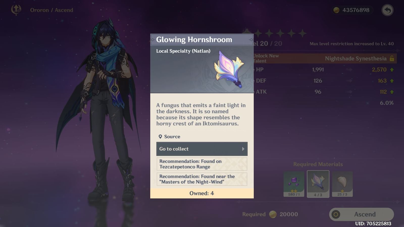 Genshin Impact Ororon materials: Ascension and upgrade resources