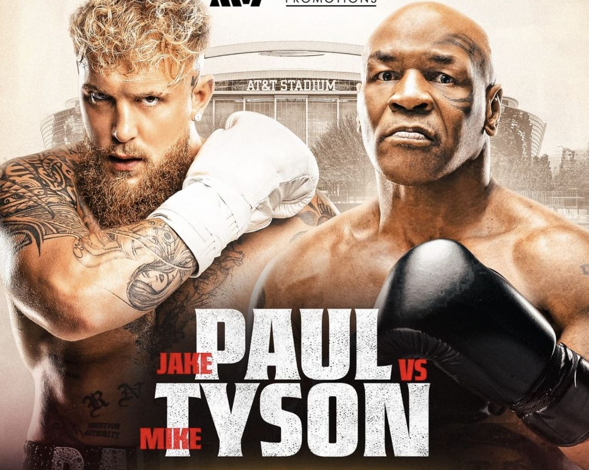 Jake Paul vs. Mike Tyson Head-to-Head Record