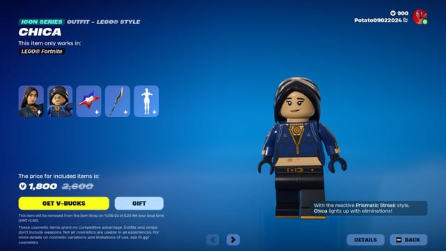 How to get the Chica skin in Fortnite