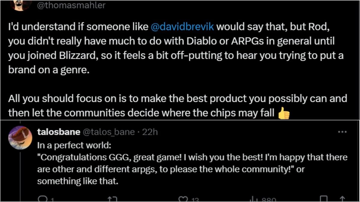 "I wish D4 was a Diablo-like" Fans react to Blizzard executive's tweet ...