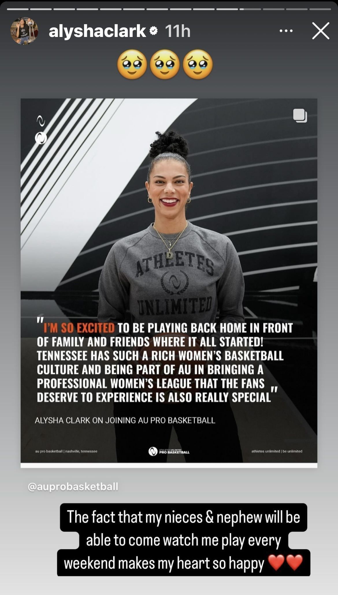 Alysha Clark: Aces' Alysha Clark reveals true motivation for competing ...