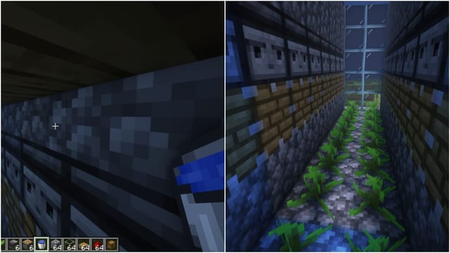 How to make Minecraft 1.21 kelp farm