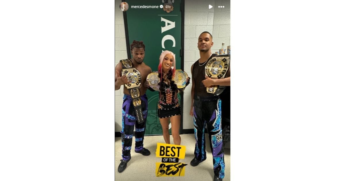 Mercedes Mone reunites with top AEW duo after 9 years in moving ...