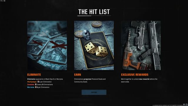 Hit List event in Black Ops 6 and Warzone: All rewards and how to get them