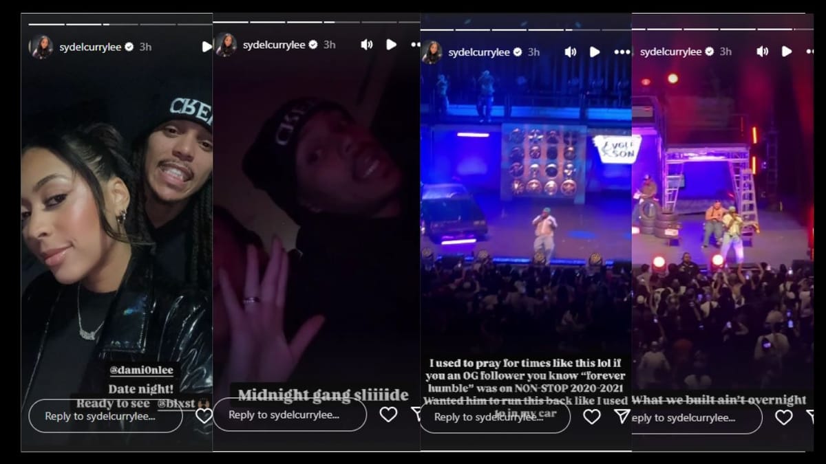 PHOTO: Steph Curry's sister Sydel Curry Lee enjoys "date night" with ...
