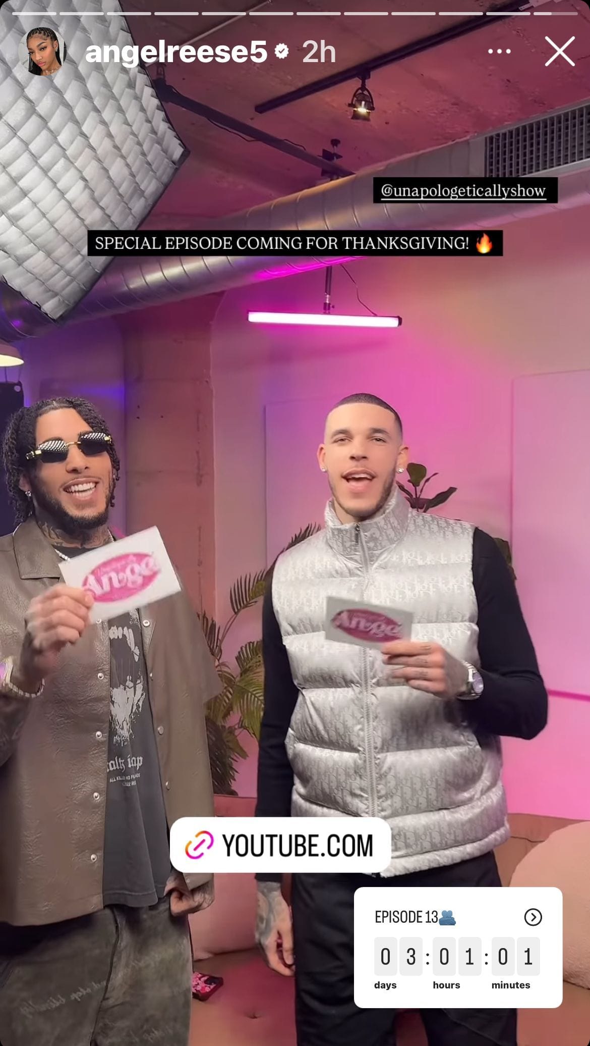 Angel Reese: Angel Reese gives a Thanksgiving sneak peek with Lonzo ...