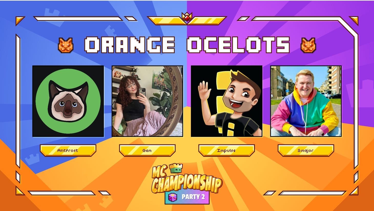 Minecraft Championship (MCC) Party 2: List of all competing players and ...