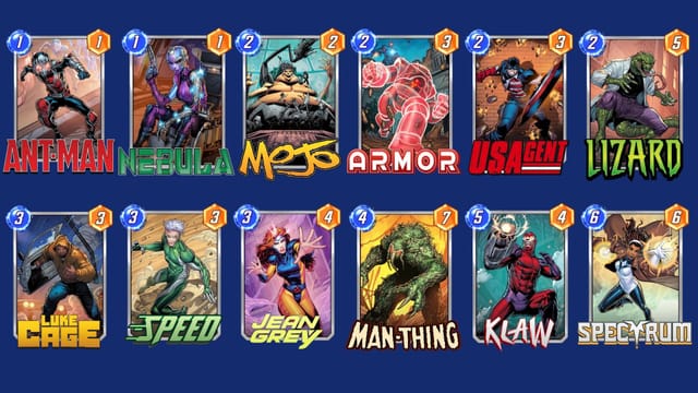 5 best Marvel Snap Speed decks