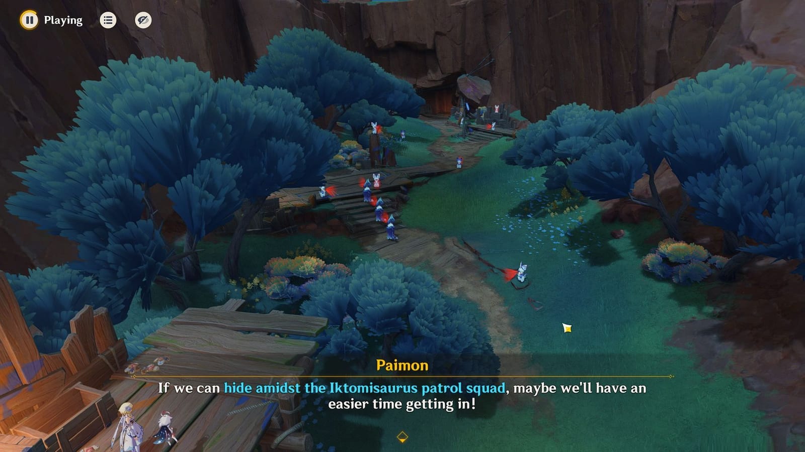 Genshin Impact: Farewell, Final Saurus Cracker quest guide