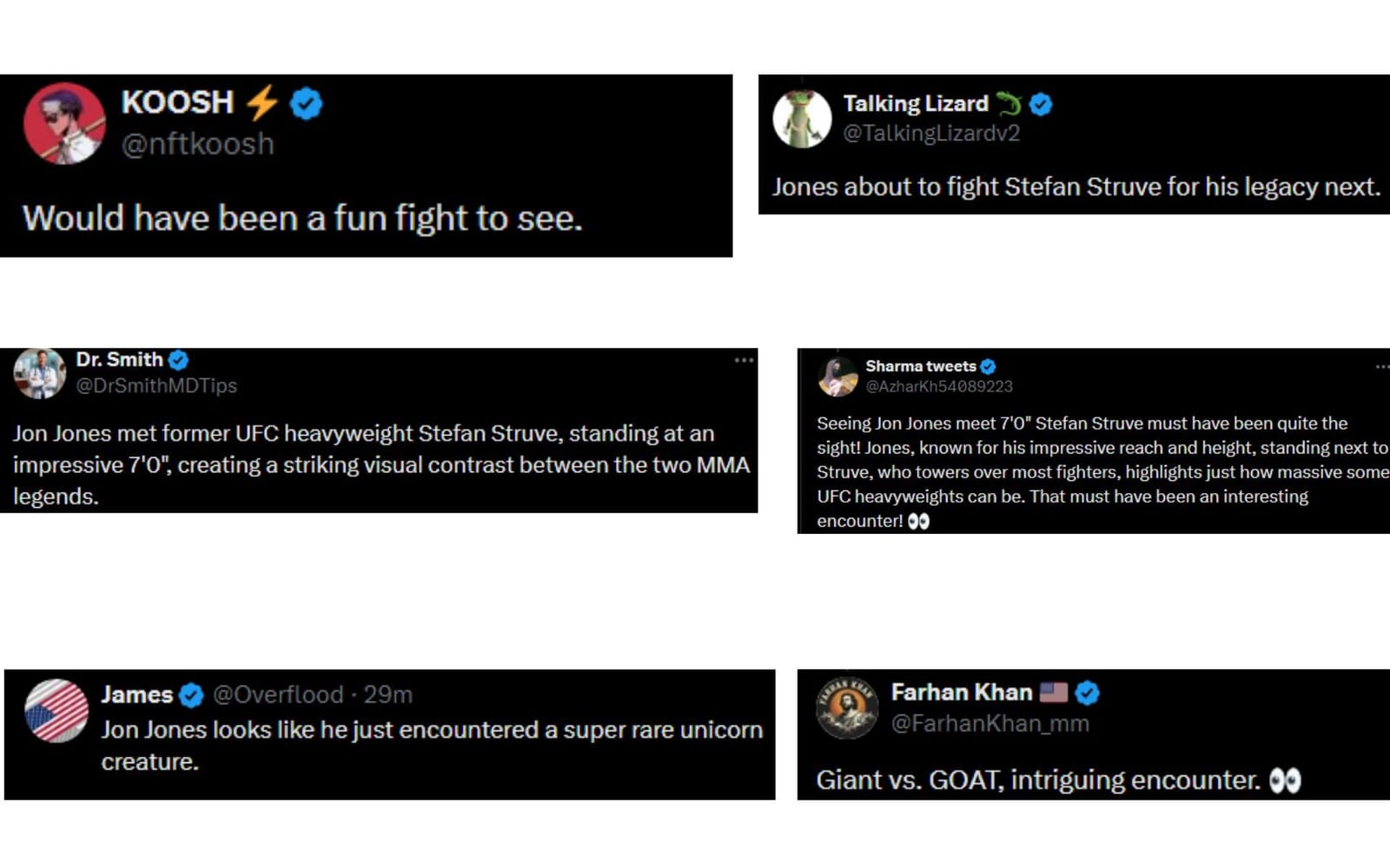 "Would have been a fun fight to see" - Fans react as Jon Jones catches ...