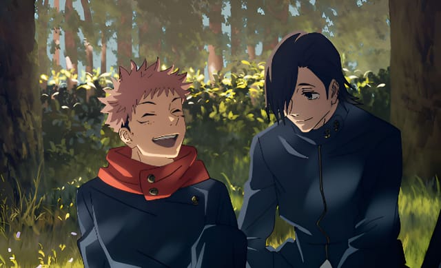 A Jujutsu Kaisen fanart reimagines Yuji and Junpei's team-up in the ...