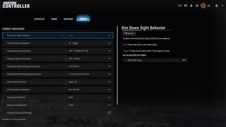 Best controller settings for Warzone after Black Ops 6 integration
