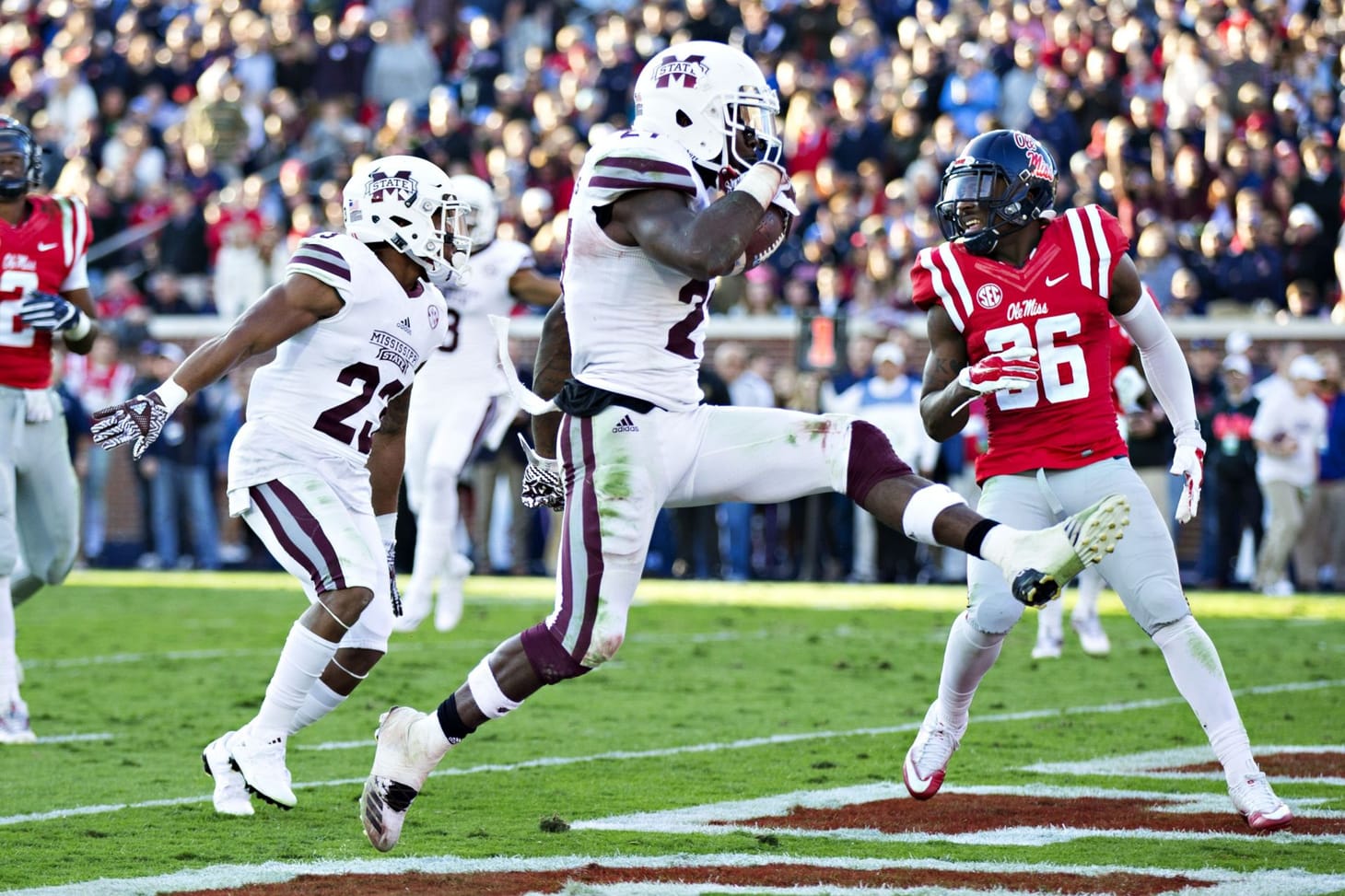 Mississippi State vs Ole Miss Football Rivalry