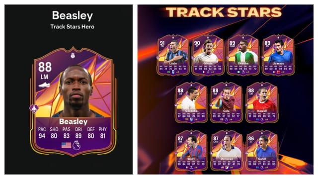 EA FC 25 DaMarcus Beasley Track Stars Hero SBC: All tasks and cheapest ...