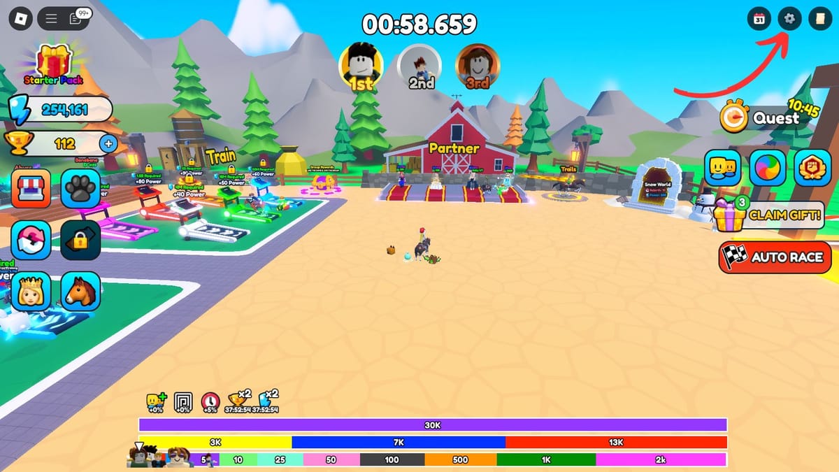 Horse Race codes (August 2025)