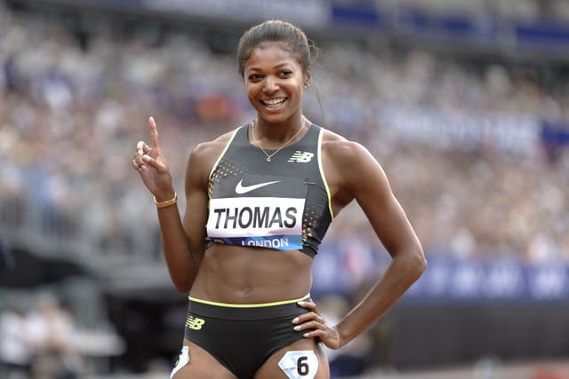 Gabby Thomas drops 2-word reaction to Democratic Party member Cory ...