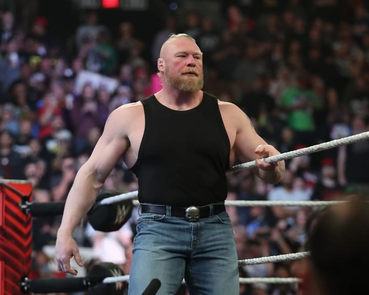 Unfinished business, mid-card title - 4 reasons why Brock Lesnar has to ...