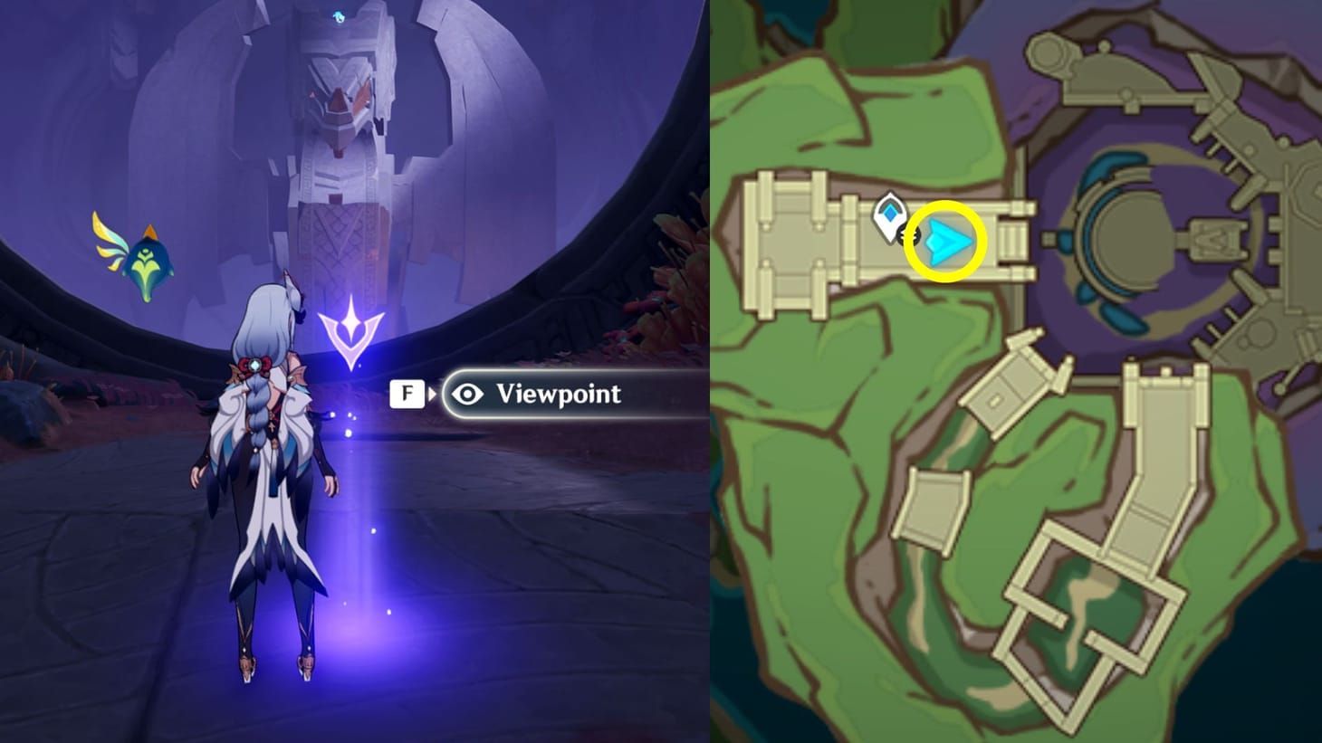 Genshin Impact Natlan 5.2 Viewpoint locations