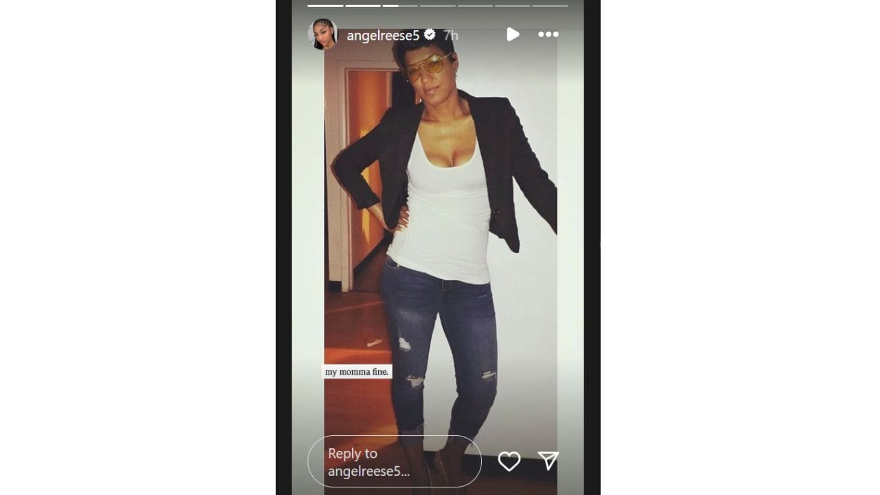 "My momma fine": Angel Reese gushes over her mom's never-before-seen ...