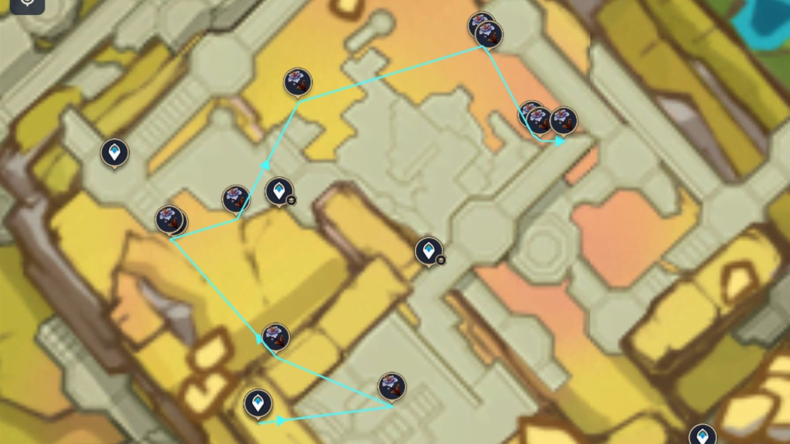 Genshin Impact Withering Purpurbloom locations and farming routes