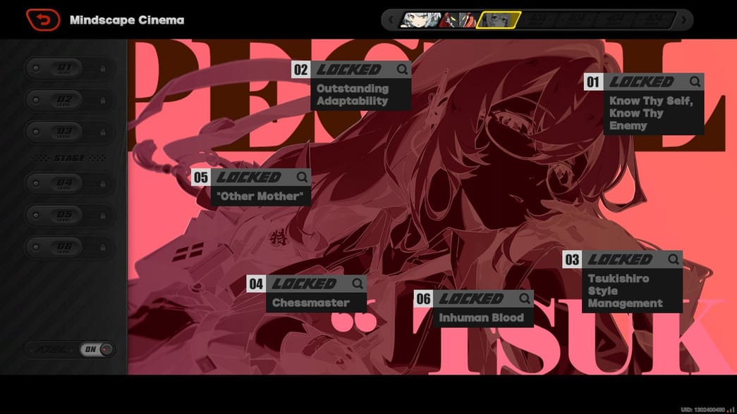 Zenless Zone Zero Yanagi Mindscape Cinema guide and pull values