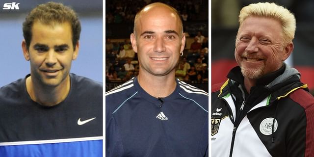 Andre Agassi vs Boris Becker vs Pete Sampras: Which tennis legend has ...