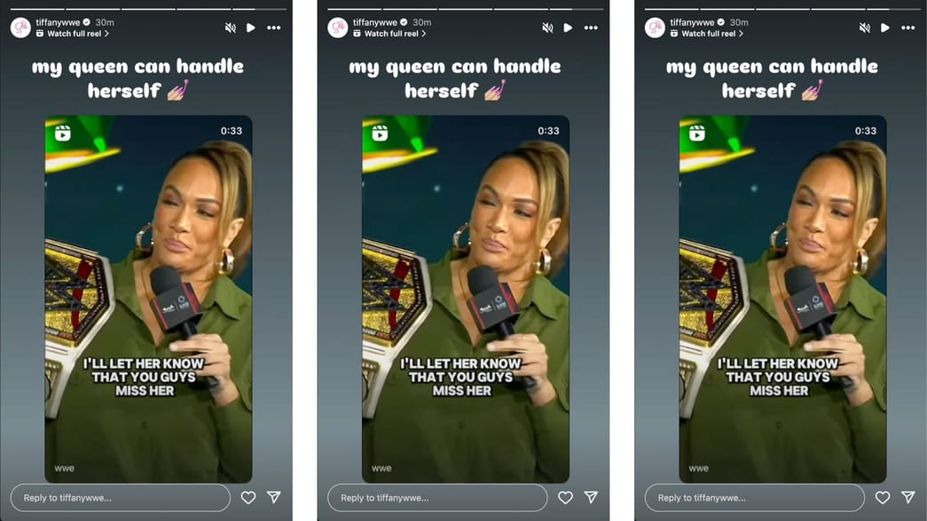 Tiffany Stratton explains WWE Crown Jewel absence