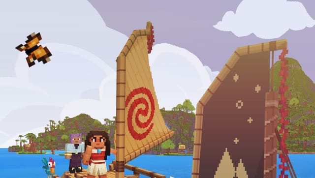 Minecraft announces Moana 2 DLC