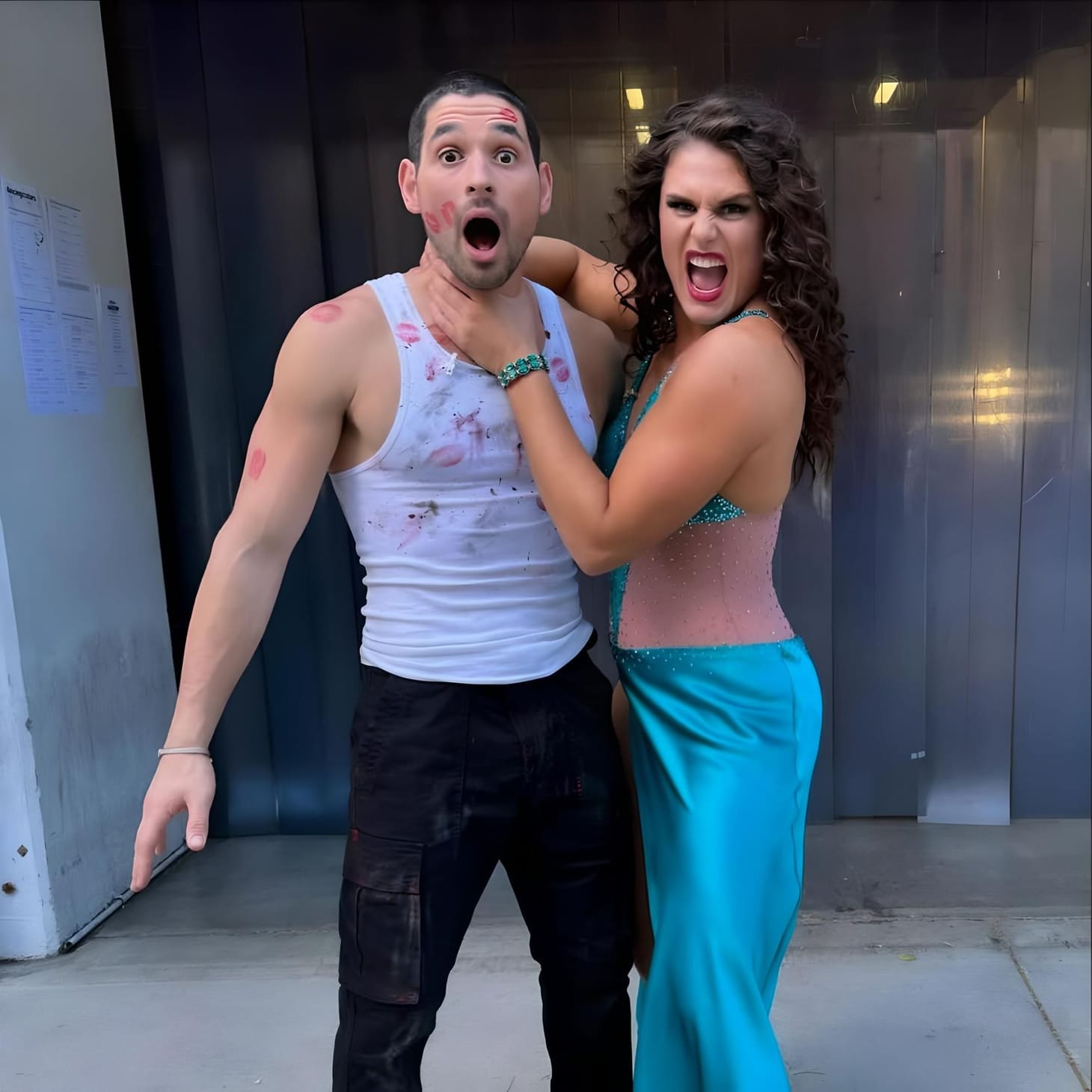 WATCH: Ilona Maher and DWTS partner Alan Bersten hilariously dub Modern ...