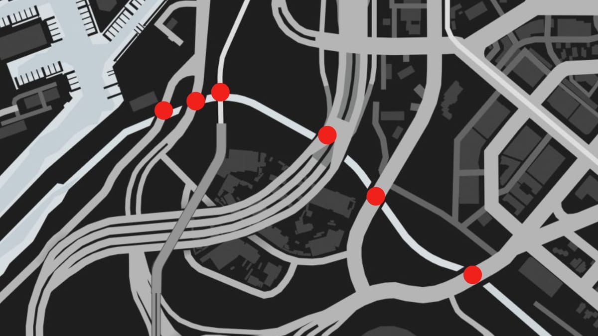 All GTA 5 Under the Bridge locations