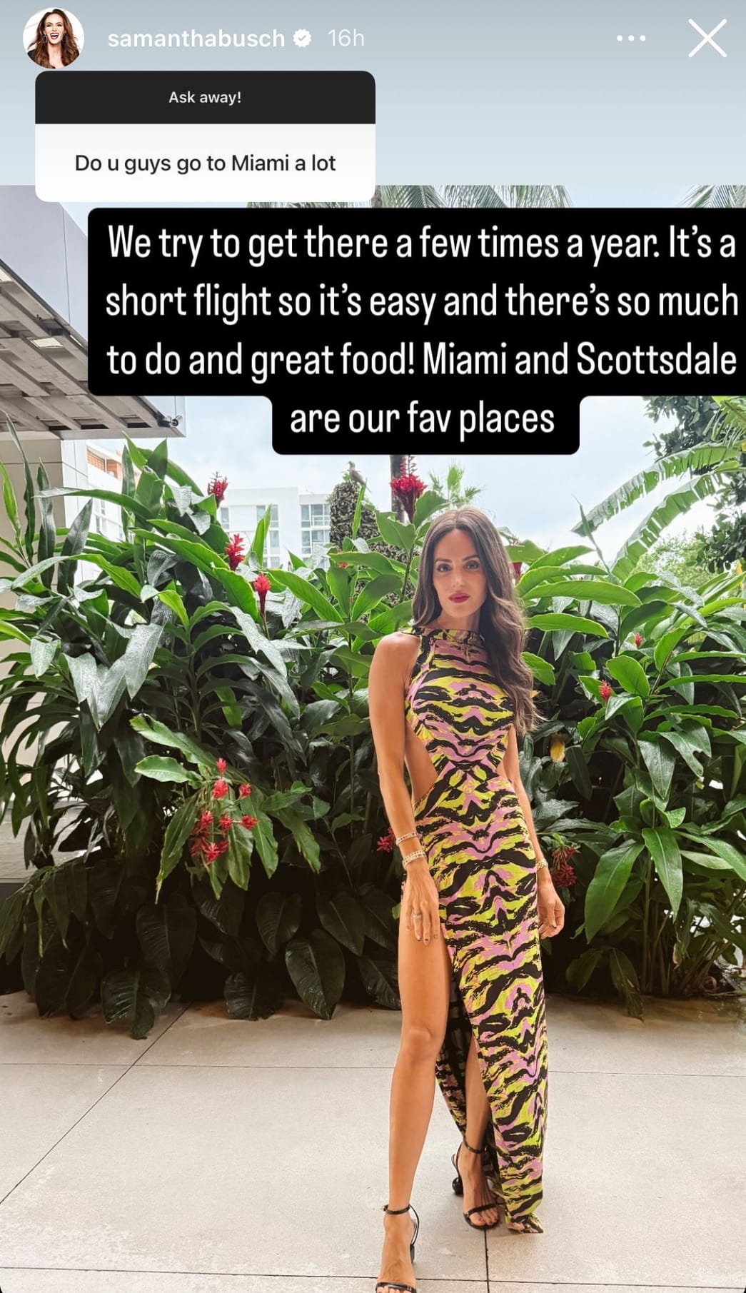 Kyle Busch’s wife Samantha addresses fan’s Miami question as she ...