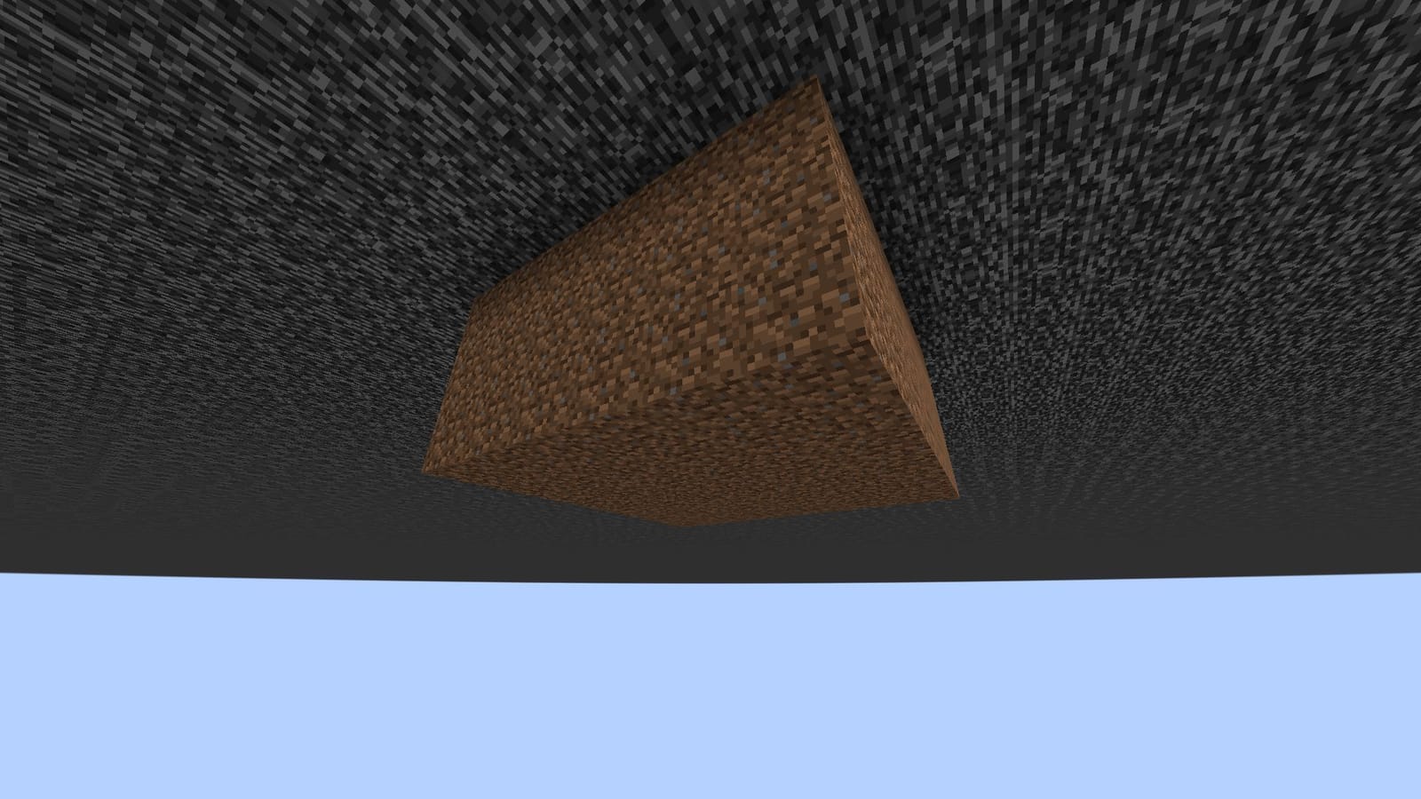 Minecraft: How to build under bedrock