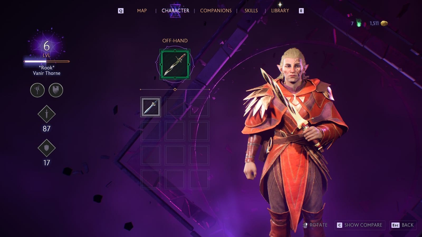 Best Spellblade Mage build in Dragon Age: The Veilguard