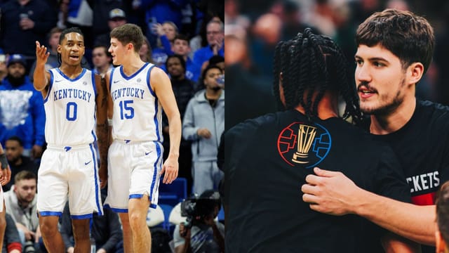 Reed Sheppard's gf Brailey Dizney reacts to Rockets guard's reunion ...