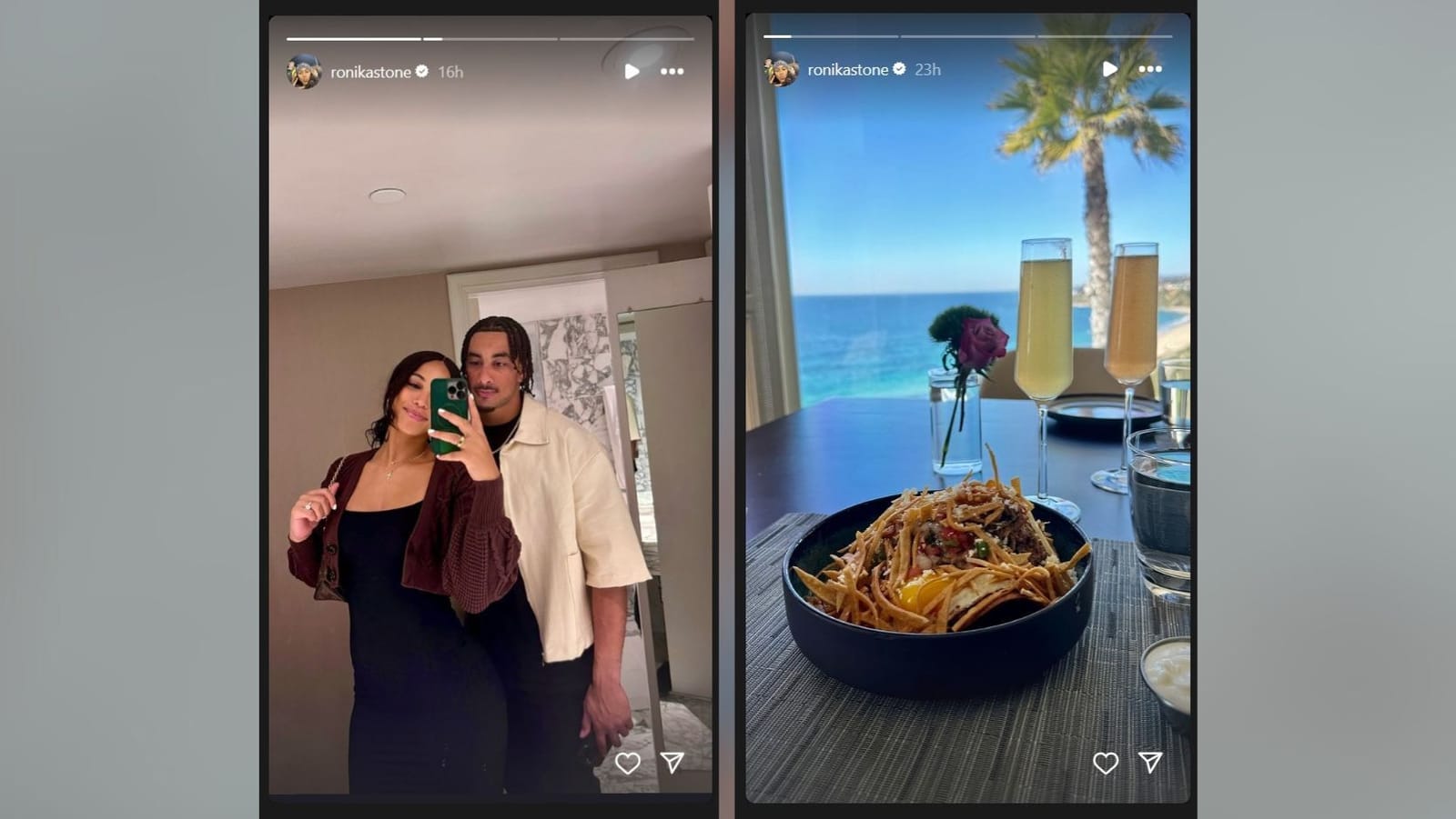 IN PHOTOS: Packers star Jordan Love poses with fiancée Ronika Stone at ...