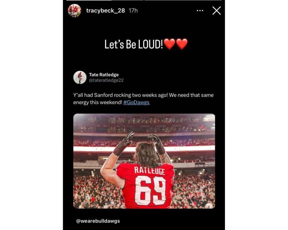 Tracy: Carson Beck’s mom Tracy drops a 3-word advice for Georgia fans ...