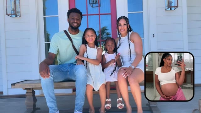 "Belly be bellying" - Andrew Wiggins' girlfriend Mychal Johnson shares ...