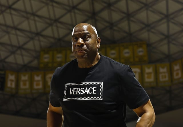 "Living with HIV for 33 years" - Magic Johnson shares heartfelt tribute ...